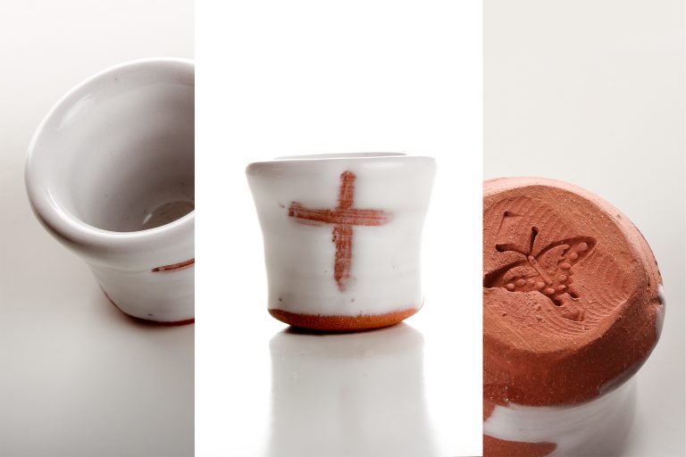 Deluxe Small Group Communion Set – Natural Clay Cross – Spirit Of Creation