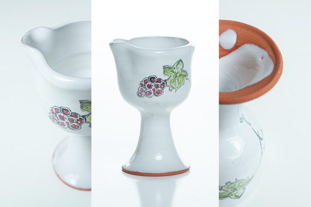 Deluxe Small Group Communion Set – Grapes and Wheat – Spirit Of Creation